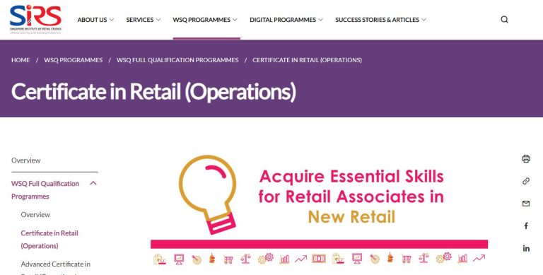 Best Training Courses For Retail Businesses In Singapore | FirstCom Academy